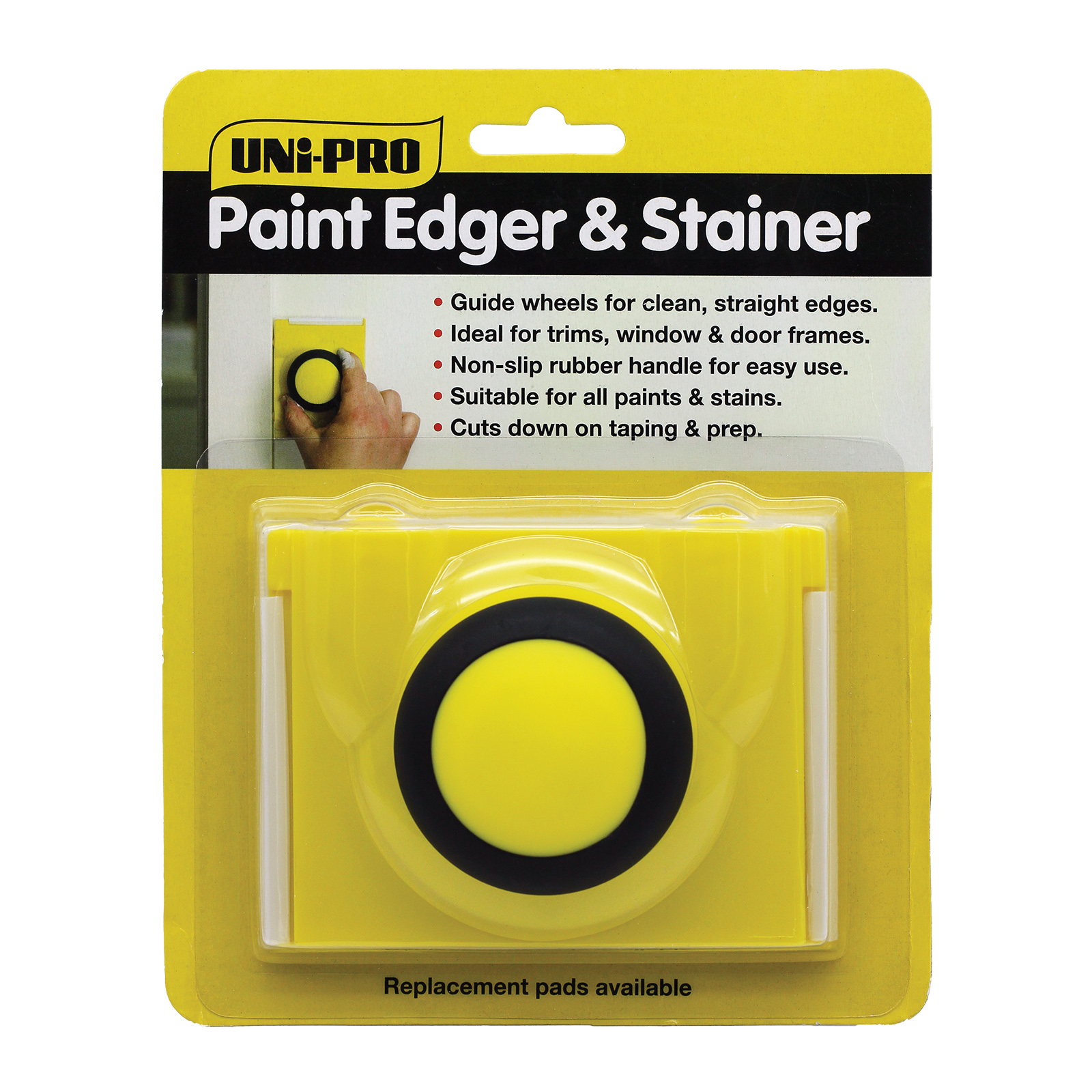 Uni PRO Paint Pad Edger – with Adjustable Wheels - Coatek